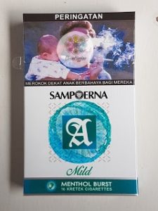 Sampoerna A Mild Menthol Burst | Cloveciggies.net