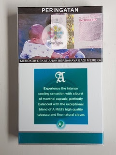 Sampoerna A Mild Menthol Burst | Cloveciggies.net